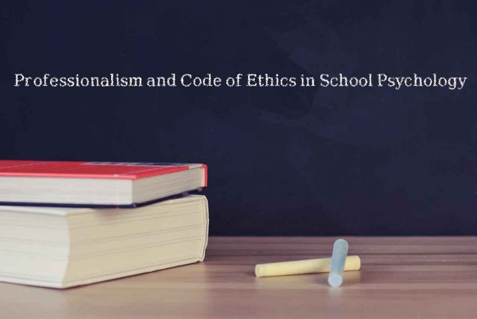 Code of Ethics for School Psychologists